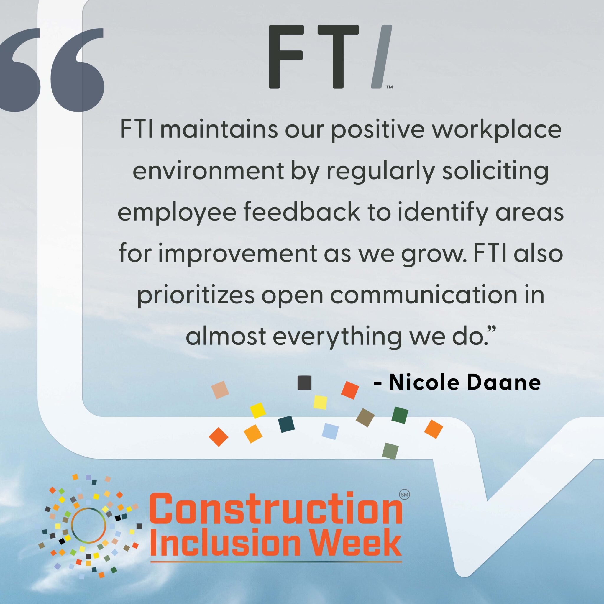 Celebrating Construction Inclusion Week - FTI